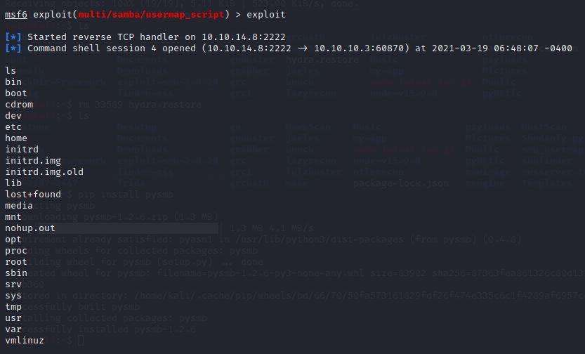 Lame Hackthebox Oscp Like Machine Clear Infosec 